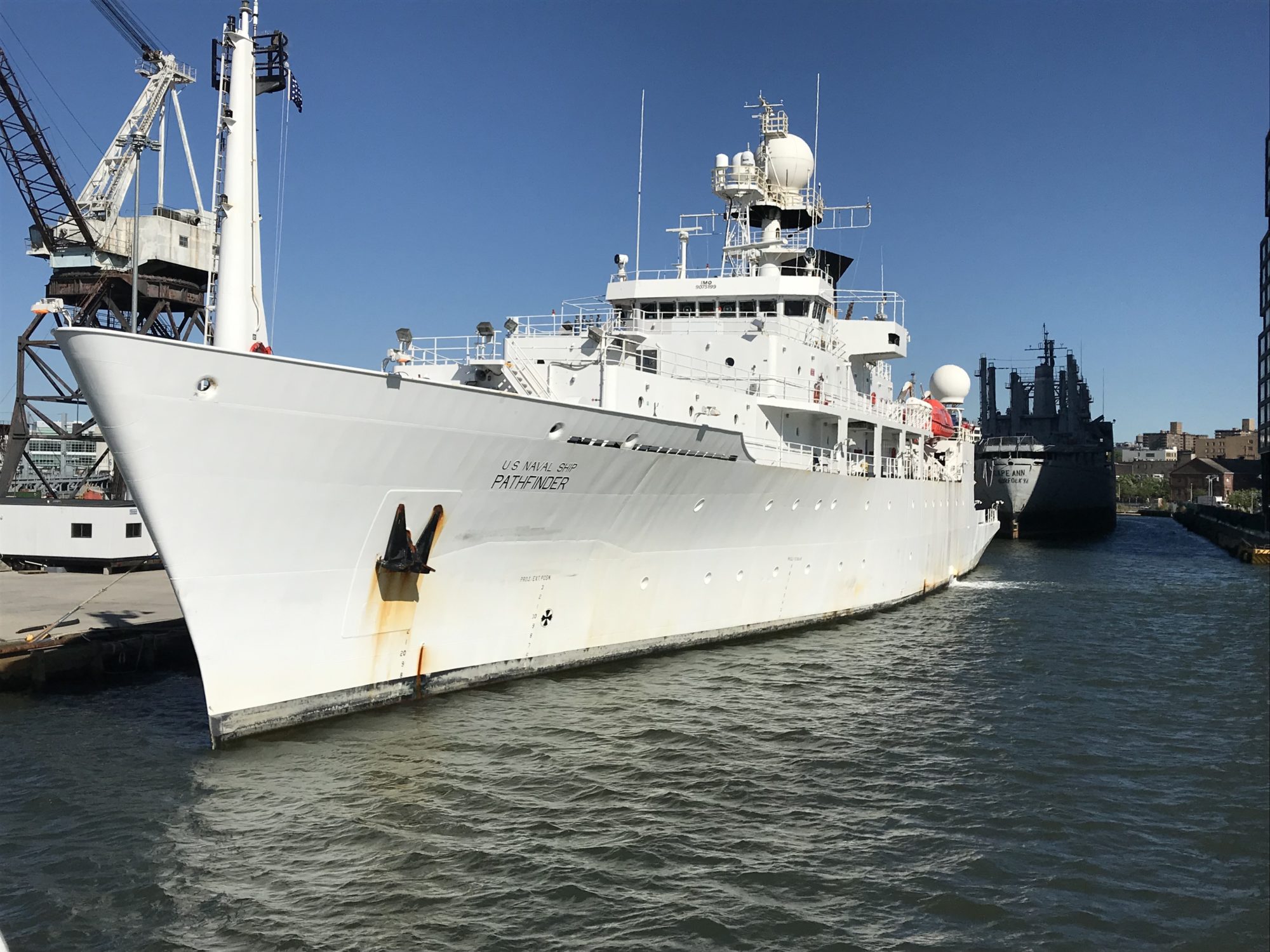 USNS Pathfinder, Submarine Hunter | Turnstile Tours